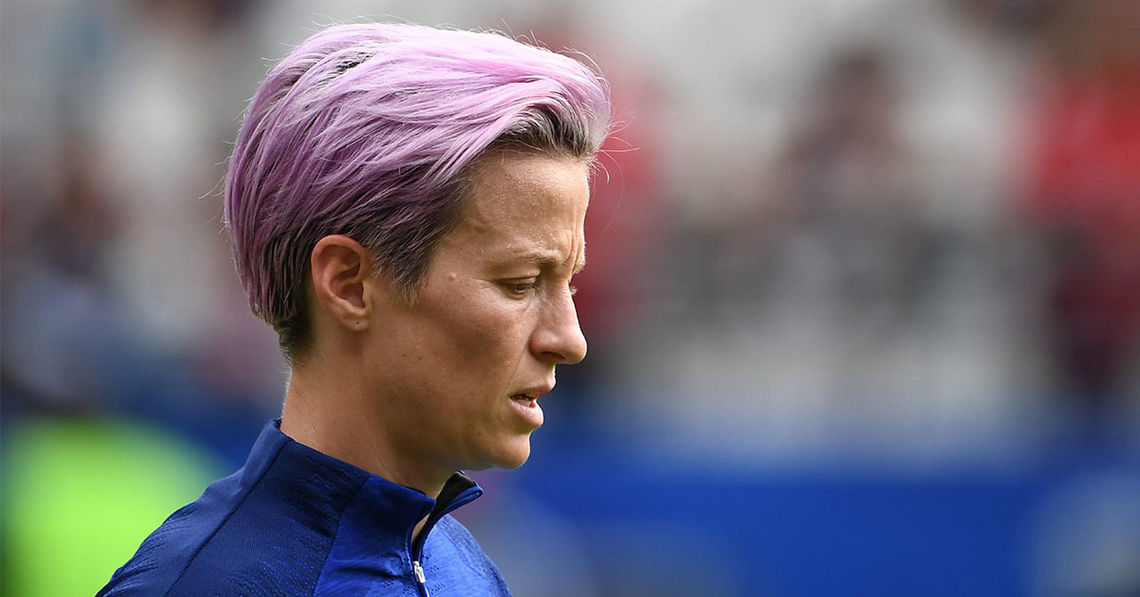 US-Spielerin Megan Rapinoe hat keine Lust auf eine Einladung ins weiße ...